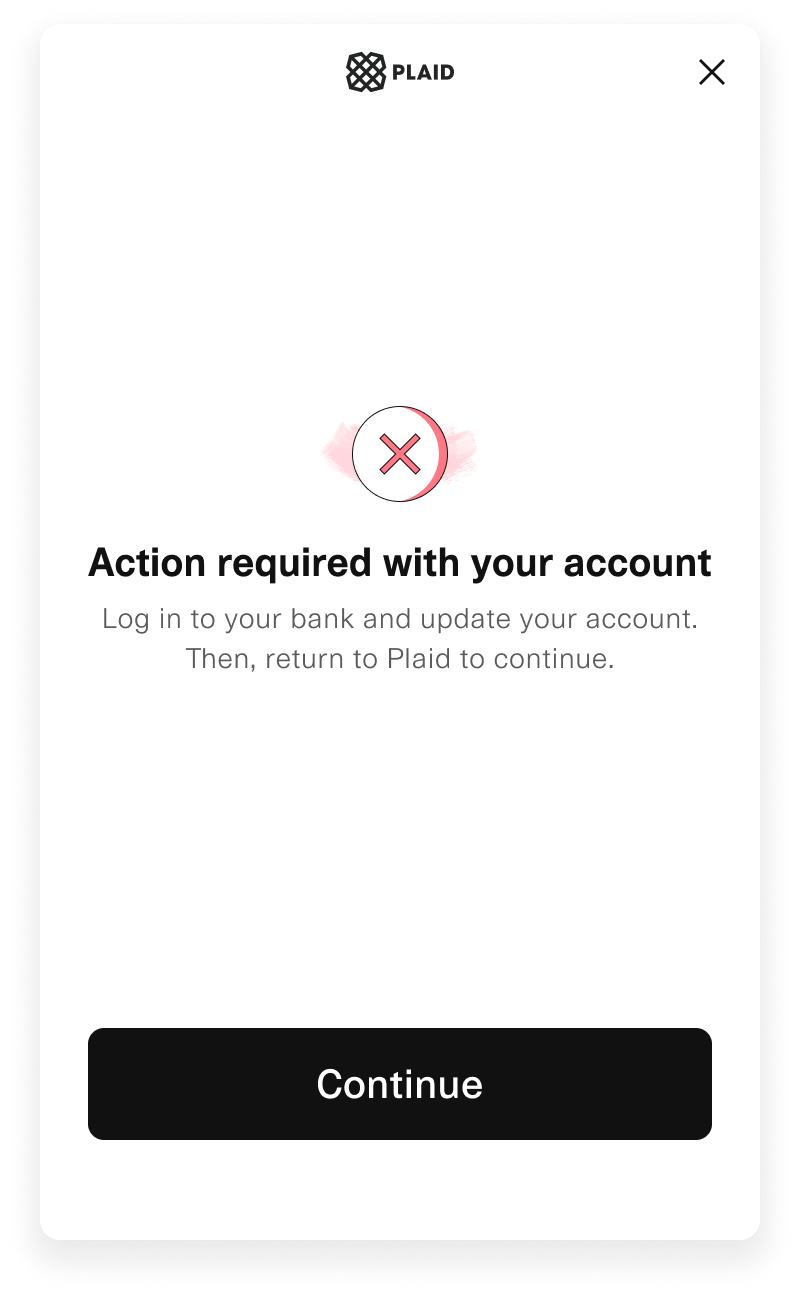 Action required with your account – Consumer Help Center